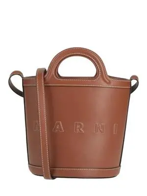 Marni MARNI Small Bucket Bag With Dual Handles Brown