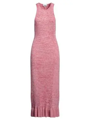 GANNI Slim-fit Sleeveless Knit Dress - No