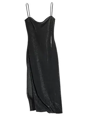 Gucci Jersey Dress With Iridescent Effect - Black
