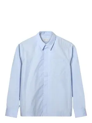 Dries Van Noten Long-sleeved Shirt - Light Blue