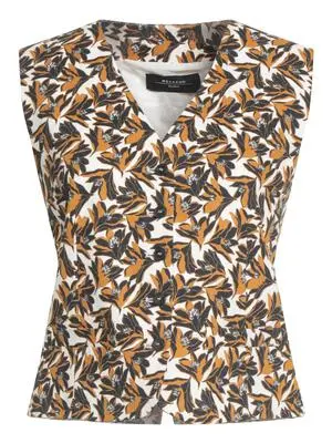 Max Mara Floral Print Top - Multicolor