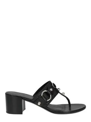Balenciaga Flip Flops - Black
