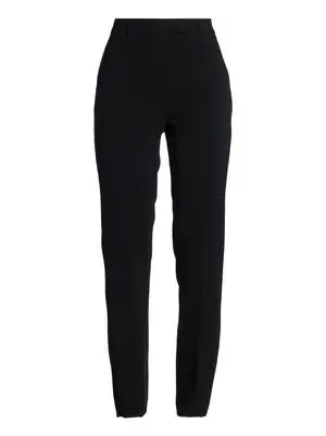 Max Mara Plain Colour Casual Trousers - Black