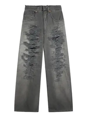 MAISON MARGIELA Lightwash Relaxedfit Jeans - Grey