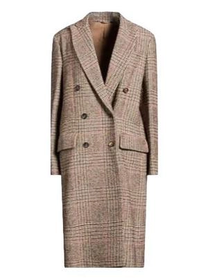 Brunello Cucinelli Plaid Double-breasted Coat - No