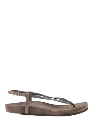 Brunello Cucinelli Minimalist Sandals - Multicolor