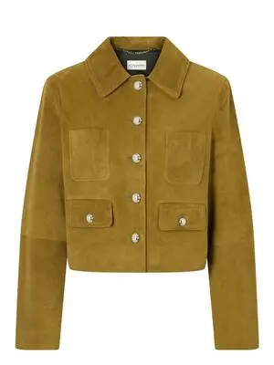Altuzarra Astley Suede Jacket - Brown