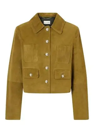 Altuzarra Astley Suede Jacket - Tan