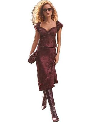 Victoria's Secret Astr The Label Windey Skirt - Red