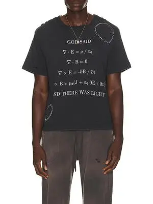 STRIKE OIL Let There Be Light Tee - Black