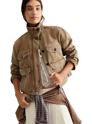 Citizens Of Humanity Funnel Barn Jacket - Tan