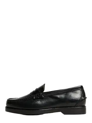 Visvim Fabro Folk Loafer - Black