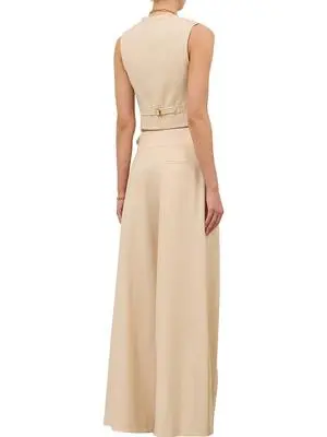 ZIMMERMANN Valiant Wool Buckled Pant