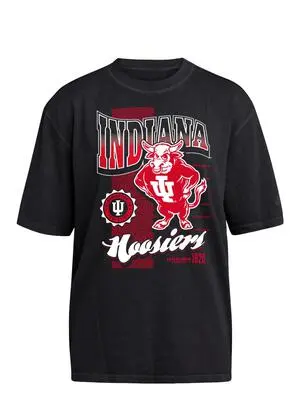 Adidas Indiana Hoosiers Graphic T-shirt - Black / Multi