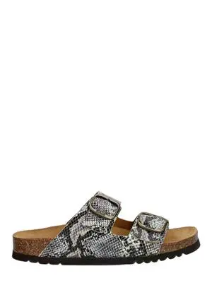 DR. SCHOLL'S SHOES Josephine Flat Sandals - Grey