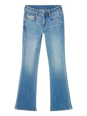 DIESEL® Bootcut Jeans Low Waist 1969 D-ebbey Blue