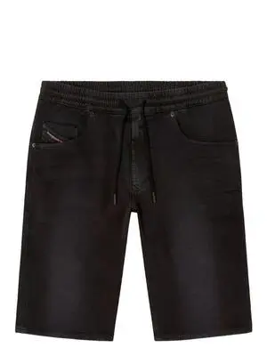 DIESEL® Chino Joggjeans Shorts - Black