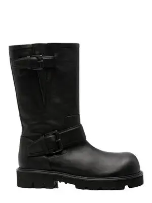JUUN.J Juun.J Buckle-Strap Lug-Sole Boots