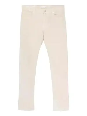 Jacob Cohen Straight-leg Corduroy Trousers - Neutrals