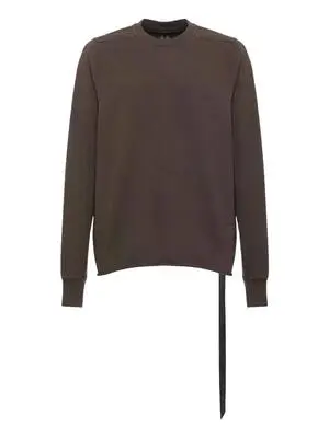 Rick Owens Hanging Strap Cotton Sweater - Brown