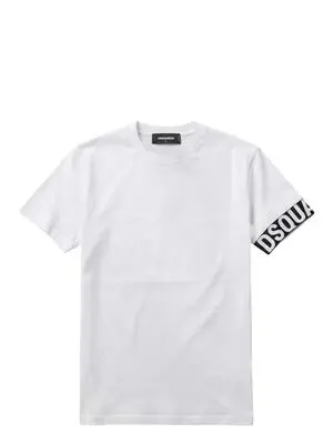 Dsquared2 Logo-print Slim-fit T-shirt White