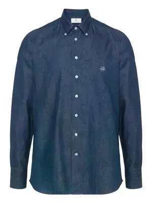 Etro Button-down Shirt - Blue