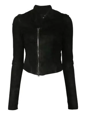 ISABEL BENENATO Isabel Benenato Off-Centre Zip Jacket