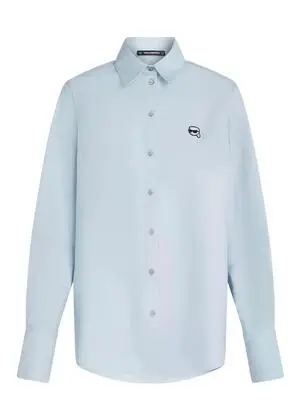 Karl Lagerfeld Ikon Oxford Shirt - Blue