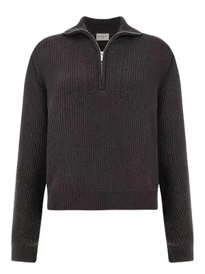 PAUL & SHARK Paul & Shark Half-Zip Ribbed Sweater
