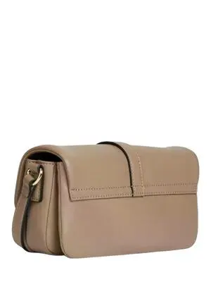 TOMMY HILFIGER Logo-plaque Grained Shoulder Bag