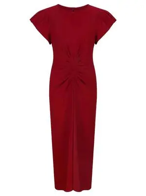 Isabel Marant Étoile Draped Midi Dress - Red