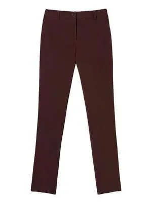 TWINSET Cigarette Trousers With Pockets - Brown
