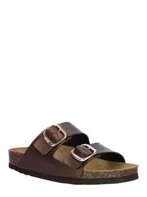 DR. SCHOLL'S SHOES Josephine Flat Sandals - Brown