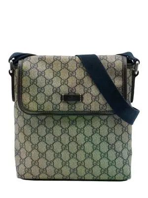 Gucci Gg Supreme Crossbody Bag - Neutrals