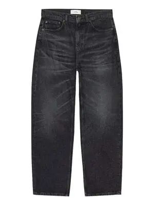 LES DEUX Roi Washed-effect Straight-leg Jeans