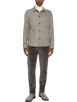 Jacob Cohen Chest-pocket Button-up Shirt - Grey