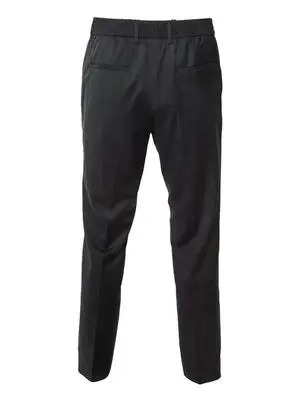 BOSS H-genius Slim-fit Trousers - Black