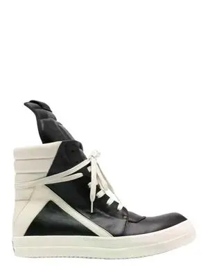 Rick Owens Geobasket Sneakers - Black