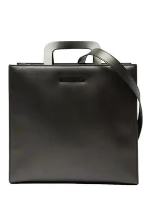 Gucci 20th Century Tom Ford Calfskin Convertible Tote Satchel - Black