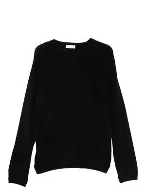 ROBERTO COLLINA Crew-neck Sweater - Black