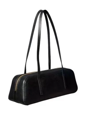 Calvin Klein Foil Logo Shoulder Bag - Black