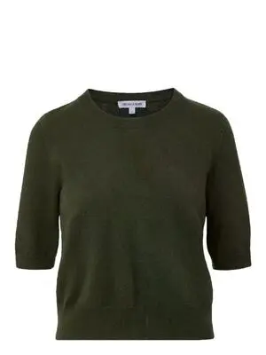 VERONICA BEARD Veronica Beard Shana Short-Sleeve Sweater