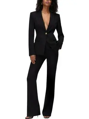 Liu Jo Slim-fit Single-breasted Blazer - Black
