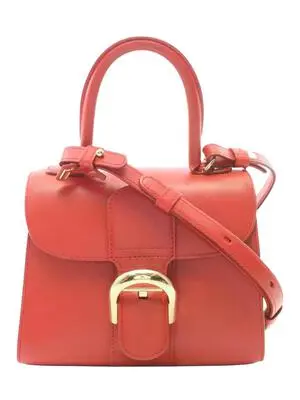 Delvaux Mini Brillant Crossbody Bag - Red