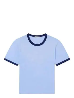 HUSBANDS Distressed Cotton-Jersey T-Shirt