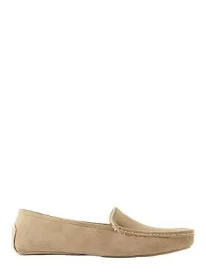 Mr P. Suede Slippers - Neutrals