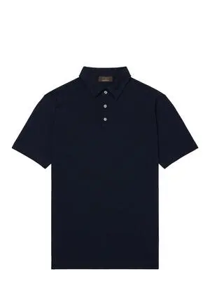 SLOWEAR Slim-fit Icecotton Polo Shirt - Blue