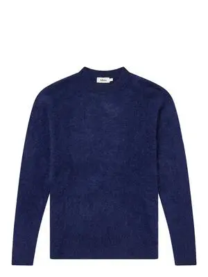 Altea Brushed Cashmere Sweater - Blue