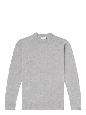 Altea Wool And Cashmere-blend Sweater - Gray