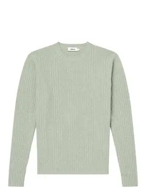 Altea Wool And Cashmere-blend Sweater - Green